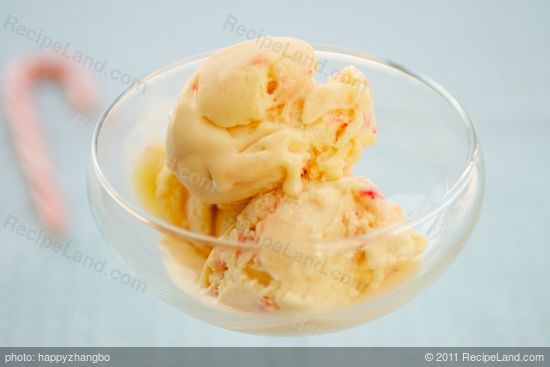Candy Cane Ice Cream Recipe | RecipeLand.com