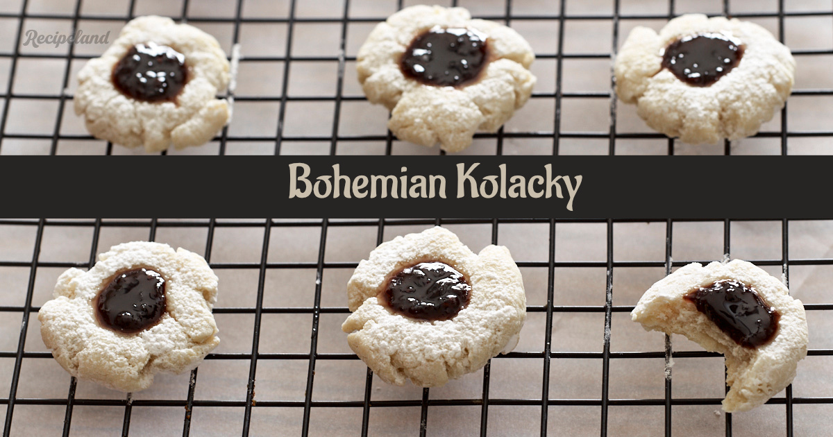 Bohemian Kolacky Recipe | RecipeLand
